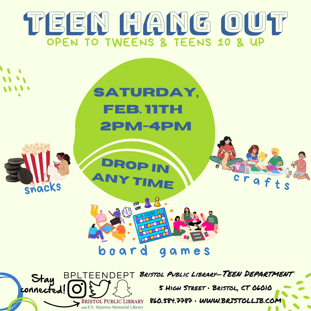 Teen Hang Out - Bristol Public Library