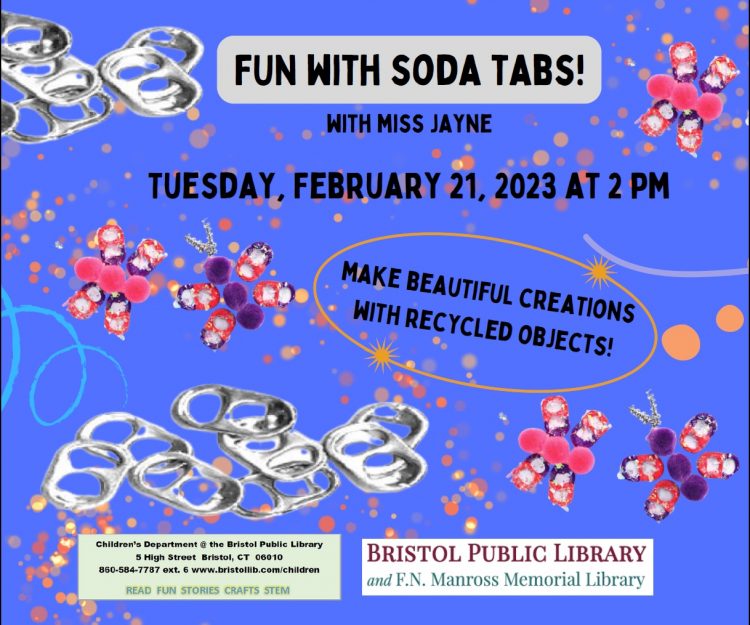 Fun with Soda Tabs-Create with Recycled Objects! - Bristol Public Library