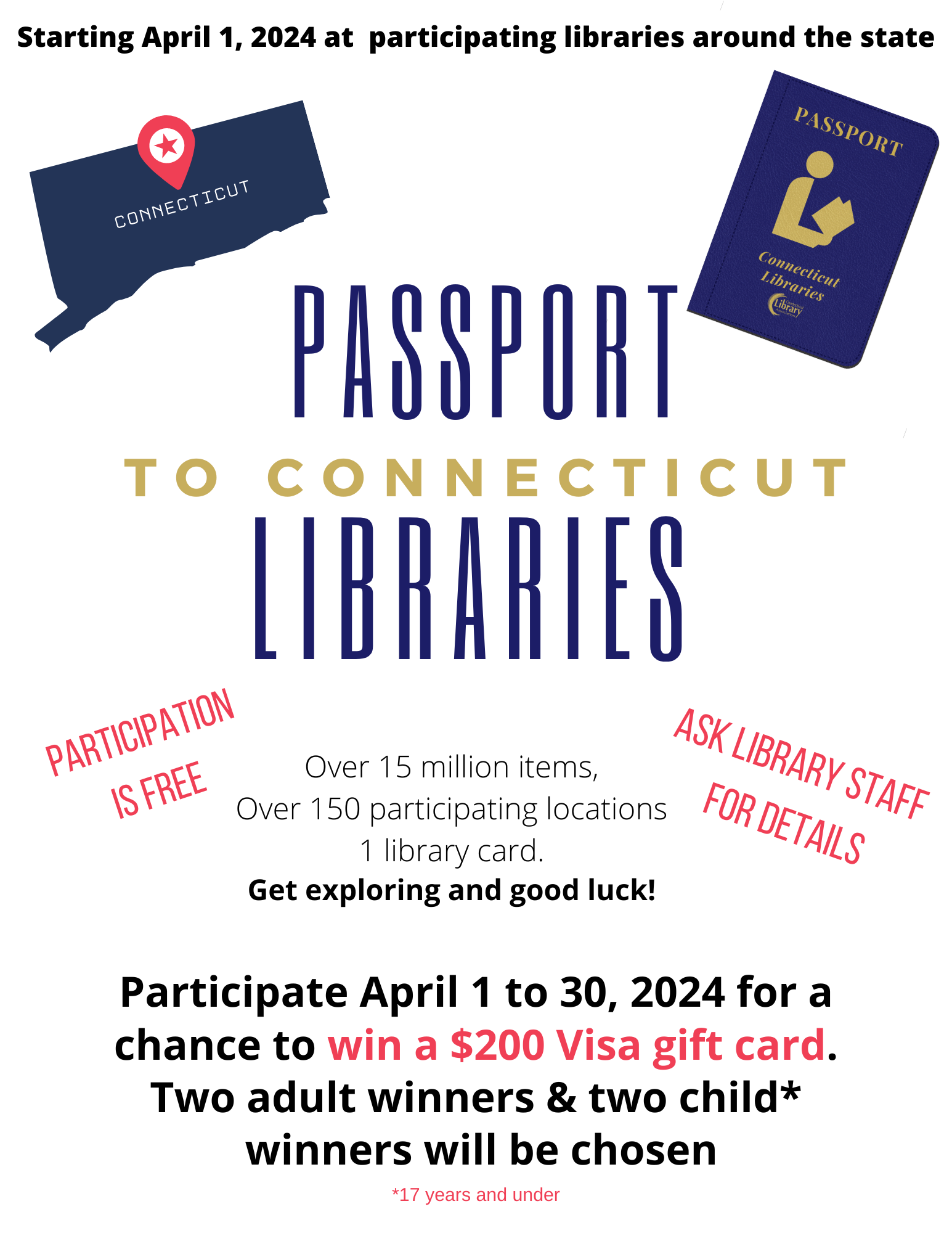 Bristol Public Library and Manross Memorial Library Participating in ...