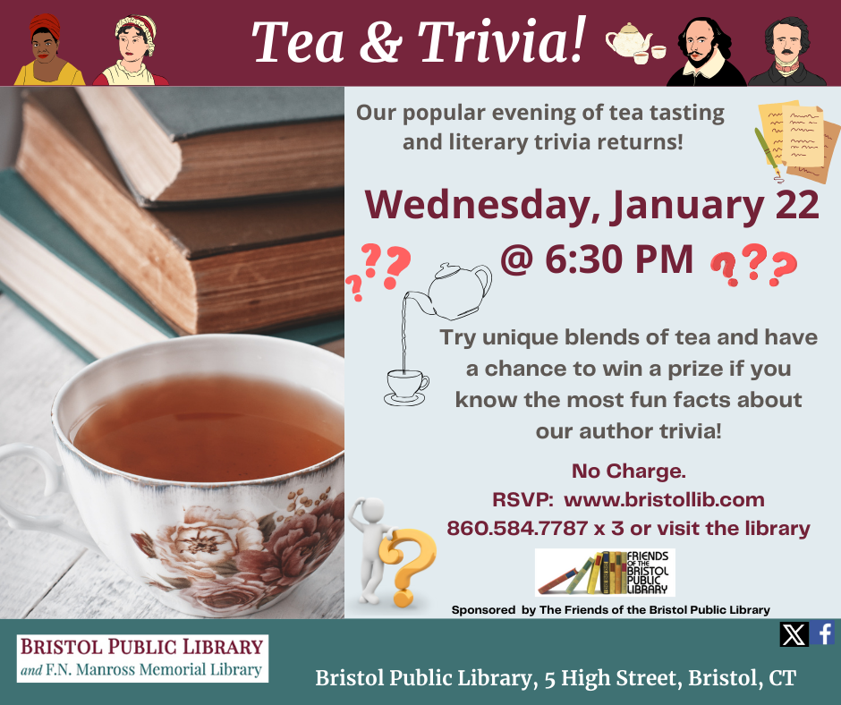Tea & Trivia II - Bristol Public Library