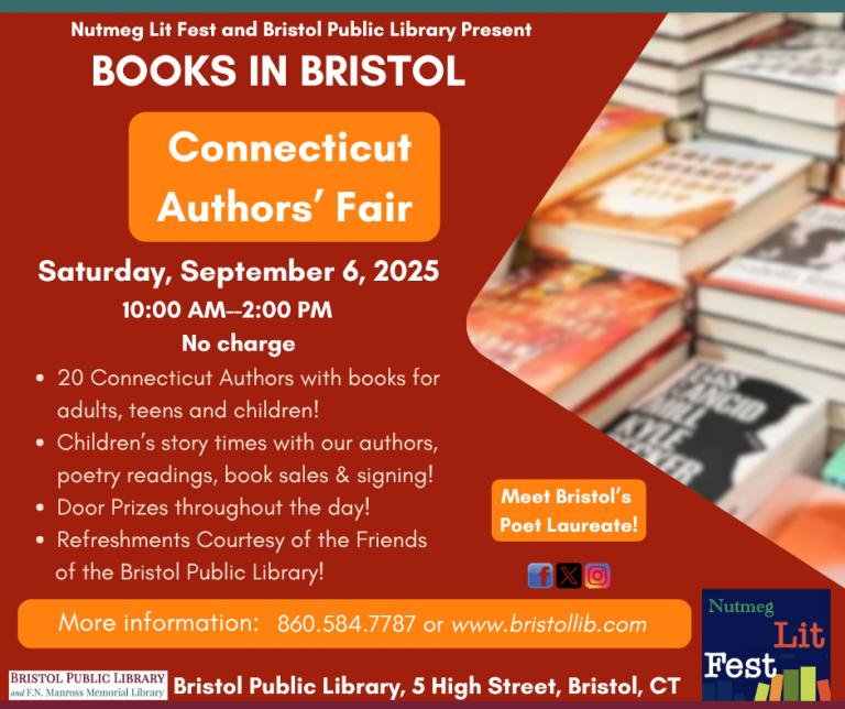 Books in Bristol CT Authors Book Fair - Bristol Public Library