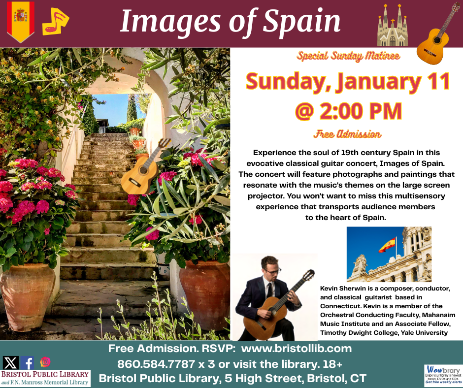 Classical Guitar: Images of Spain - Bristol Public Library